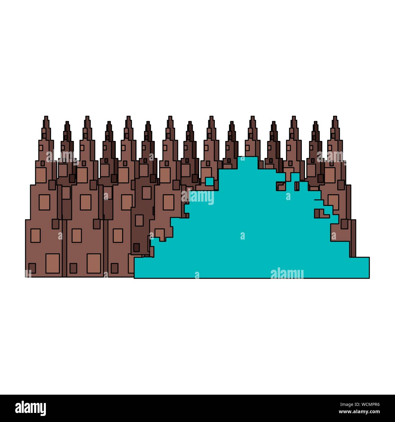 videogame pixelated retro art cartoon Stock Vector Image & Art - Alamy