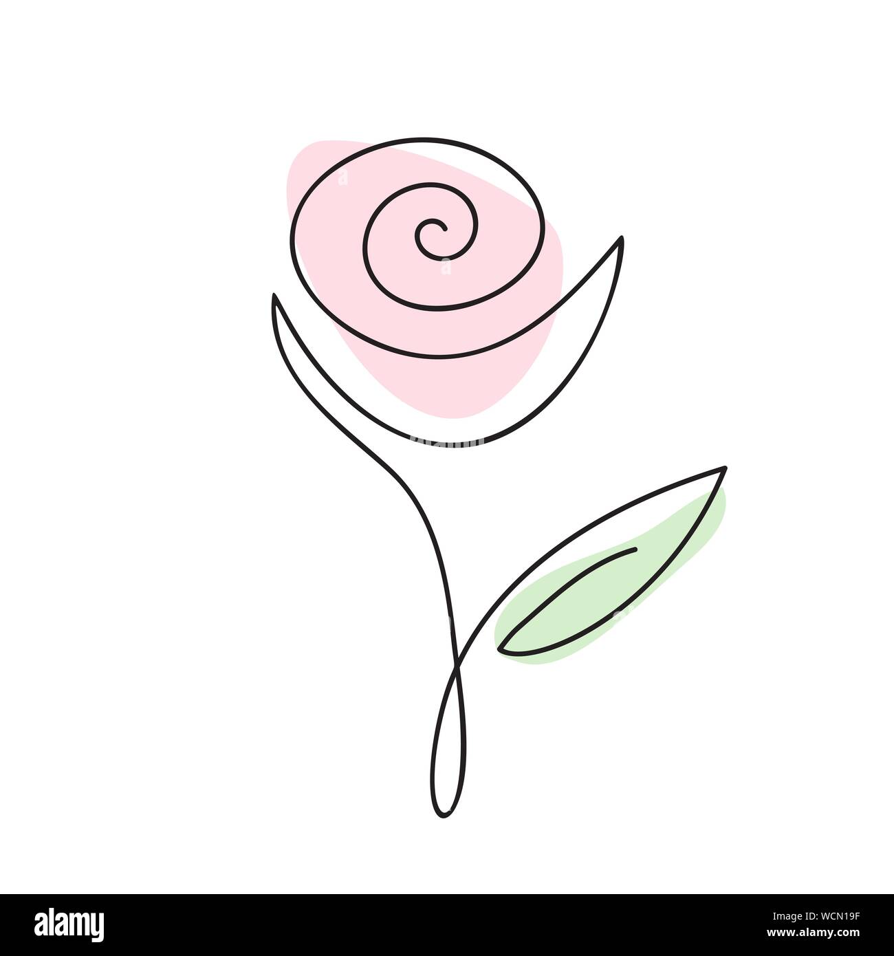 Continuous floral hi-res stock photography and images - Alamy