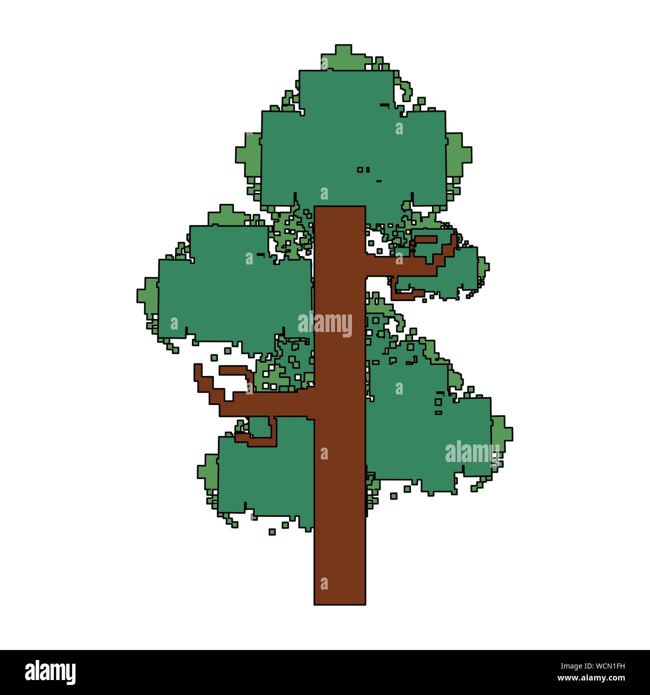 videogame pixelated retro art cartoon Stock Vector Image & Art - Alamy