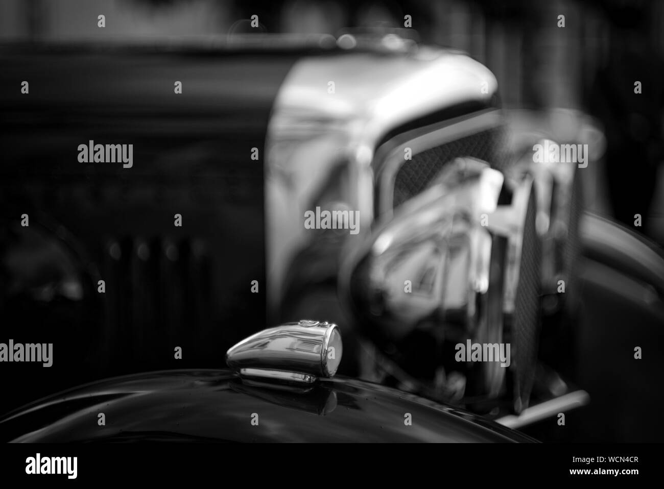 Vintage car show Black and White Stock Photos & Images - Alamy