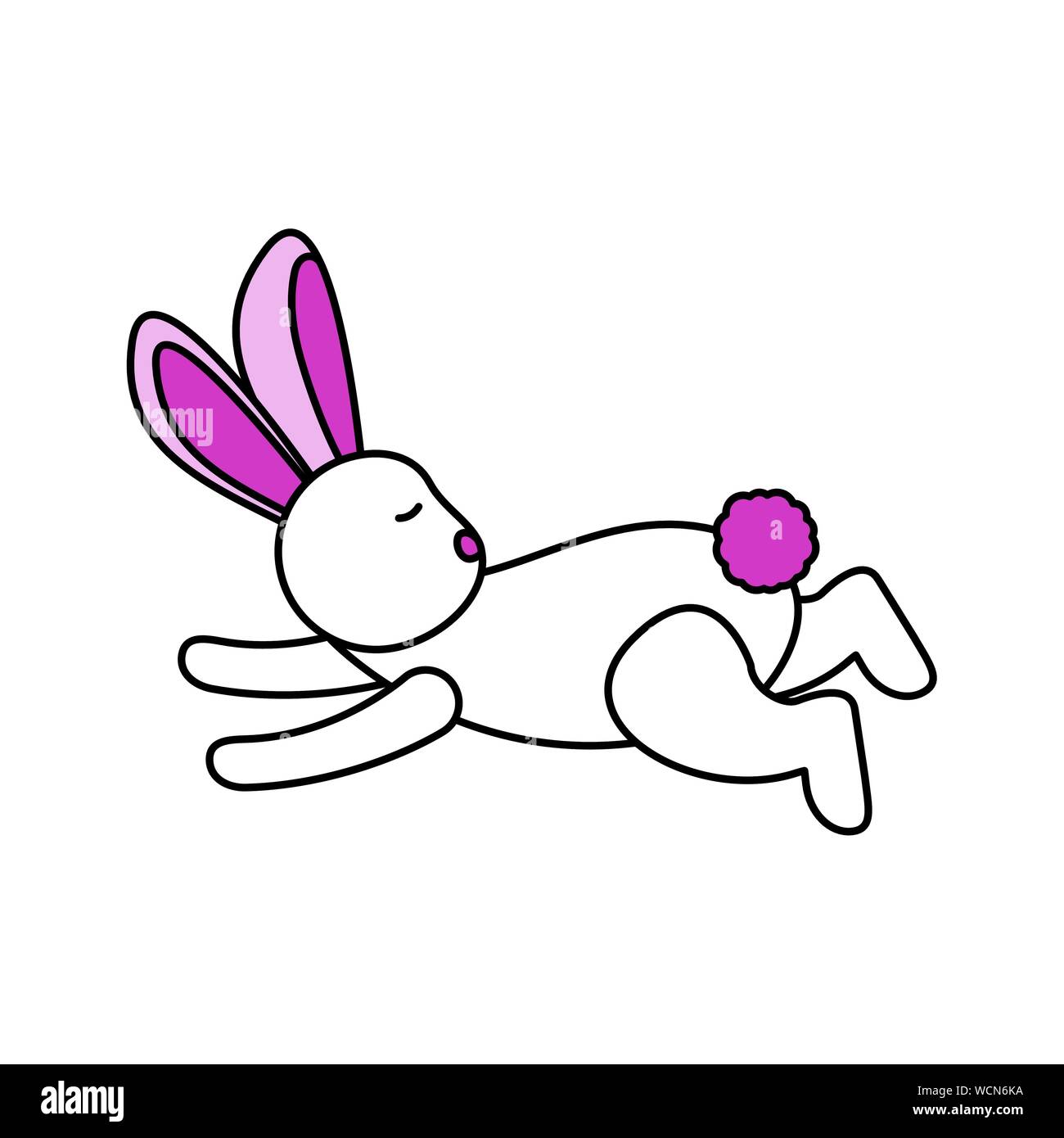 Isolated rabbit cartoon vector design Stock Vector Image & Art - Alamy