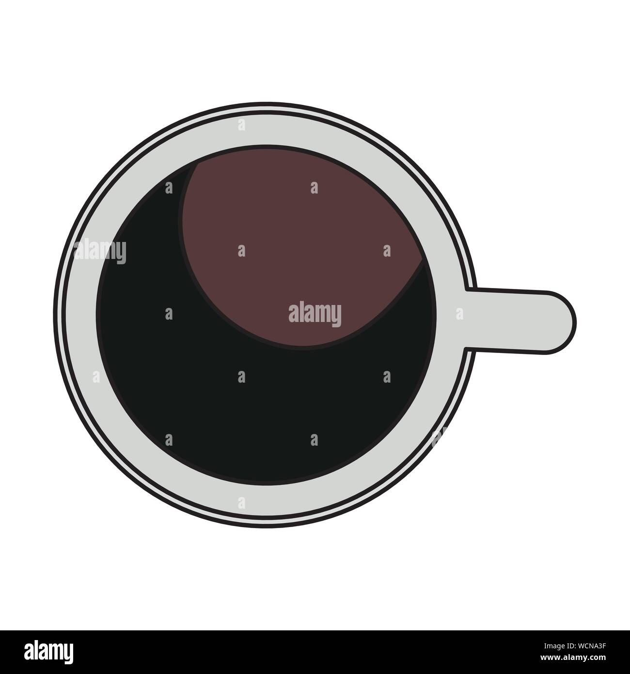 Isolated coffee cup vector design Stock Vector Image & Art - Alamy