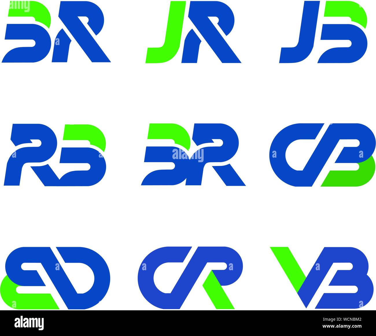 Letter combination hi-res stock photography and images - Alamy