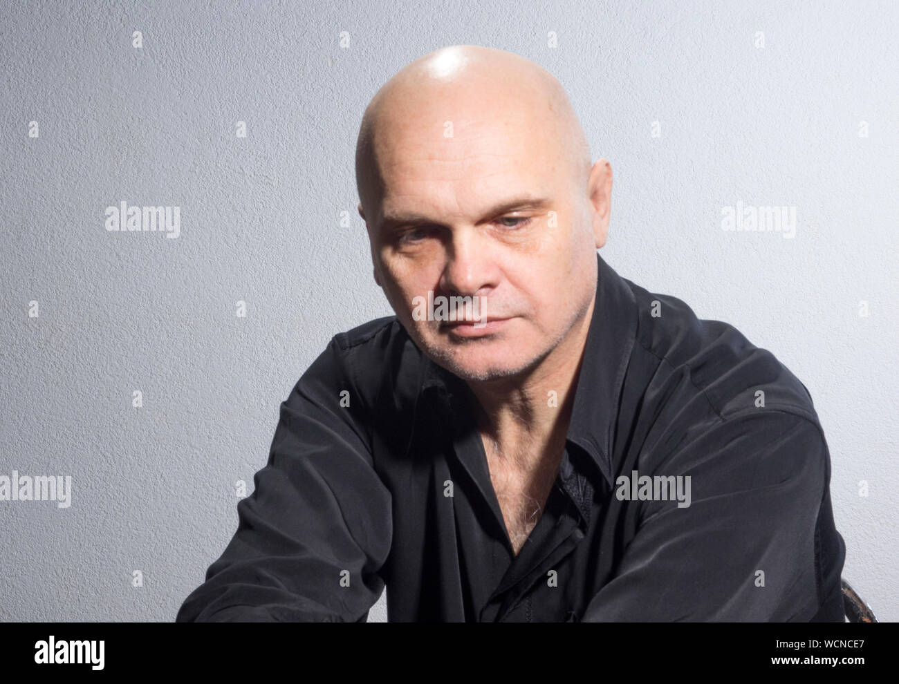 Bald white man hi-res stock photography and images - Alamy