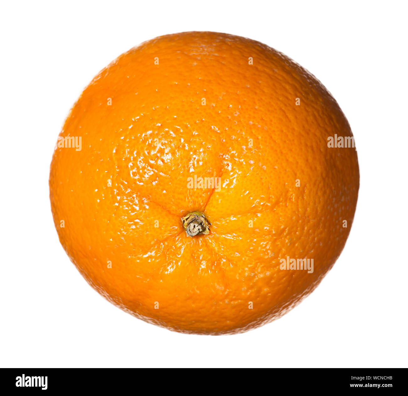 Perfect whole orange isolated on white background Stock Photo - Alamy