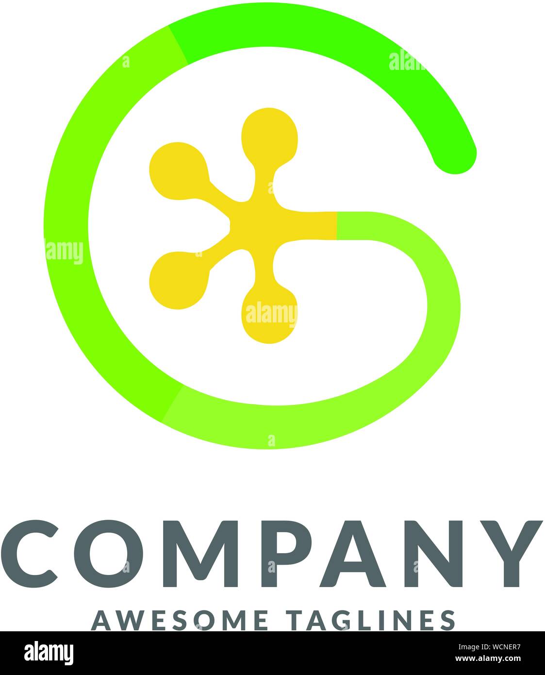 G Letter color Gecko Lizard Reptile Animal logo vector Stock Vector ...