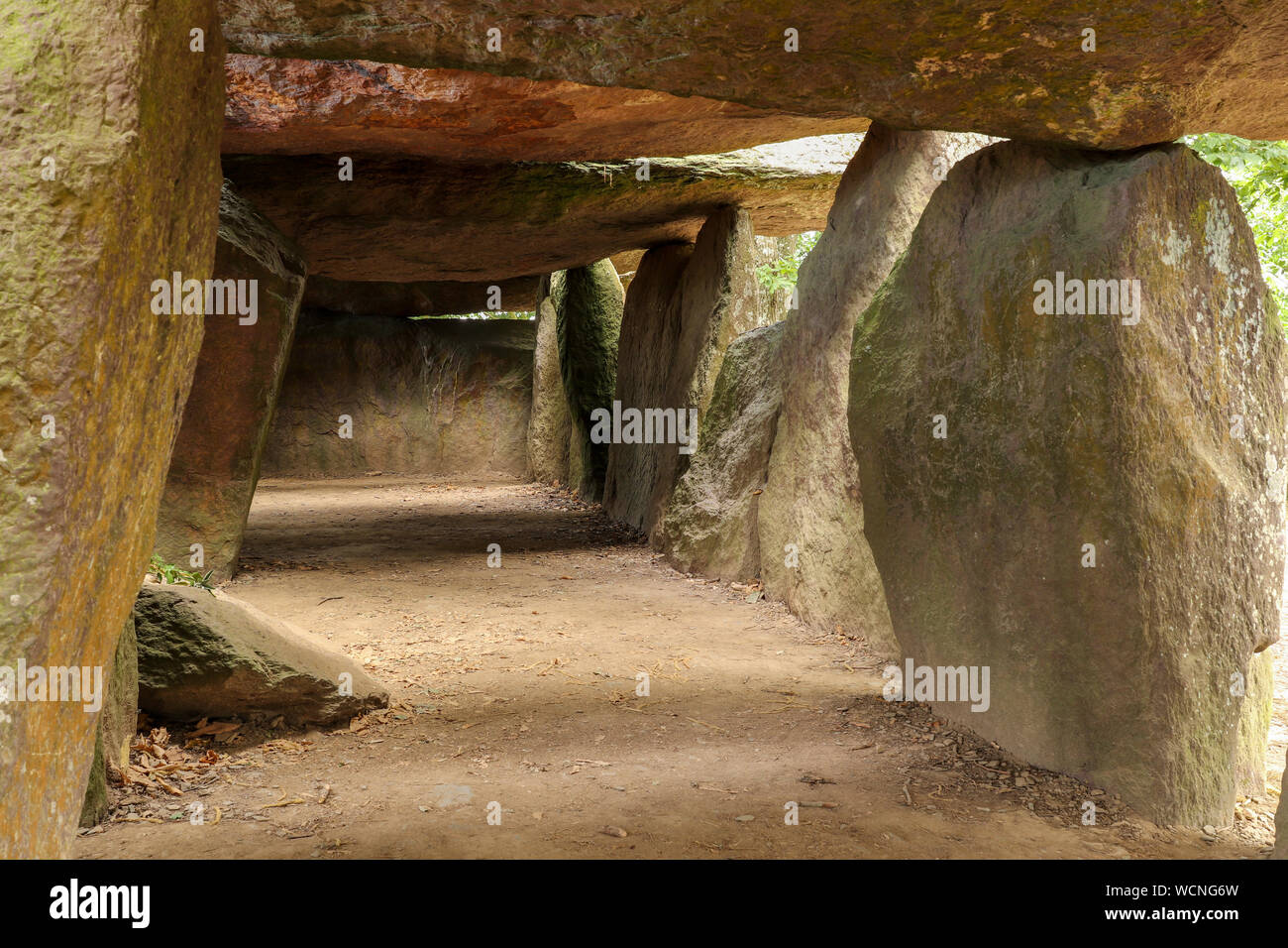 La Roche-aux-Fées, Brittany, France Stock Photo - Alamy