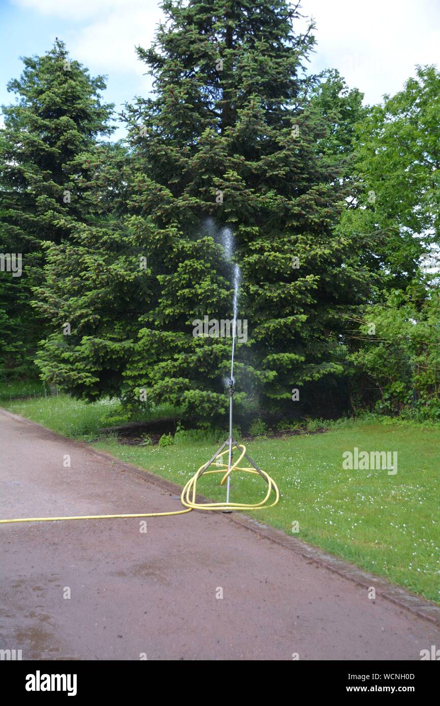 Garden water sprinkler hi-res stock photography and images - Alamy