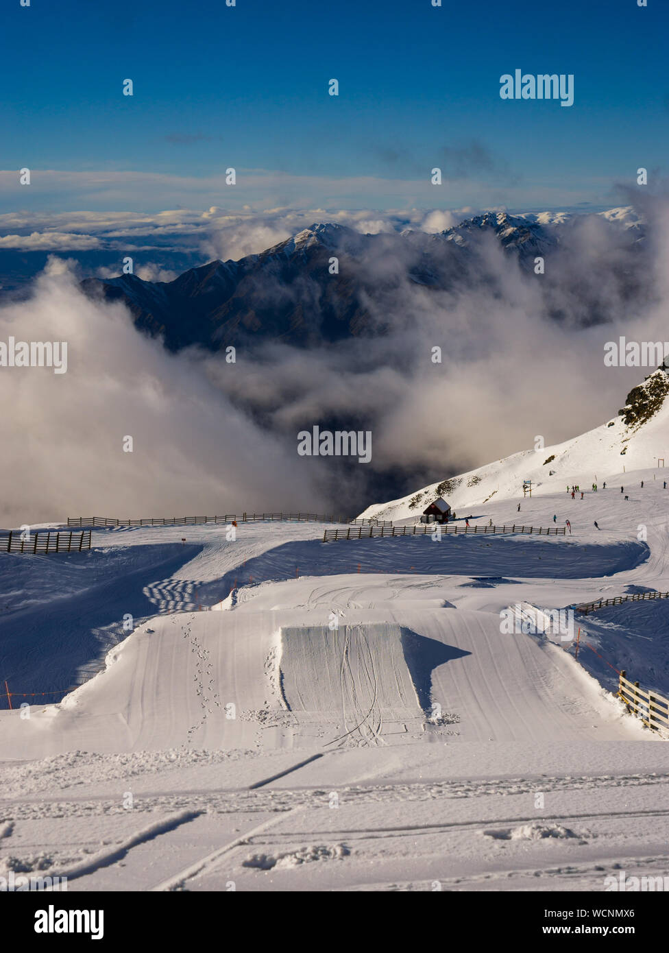 Treble cone ski resort hi-res stock photography and images - Alamy