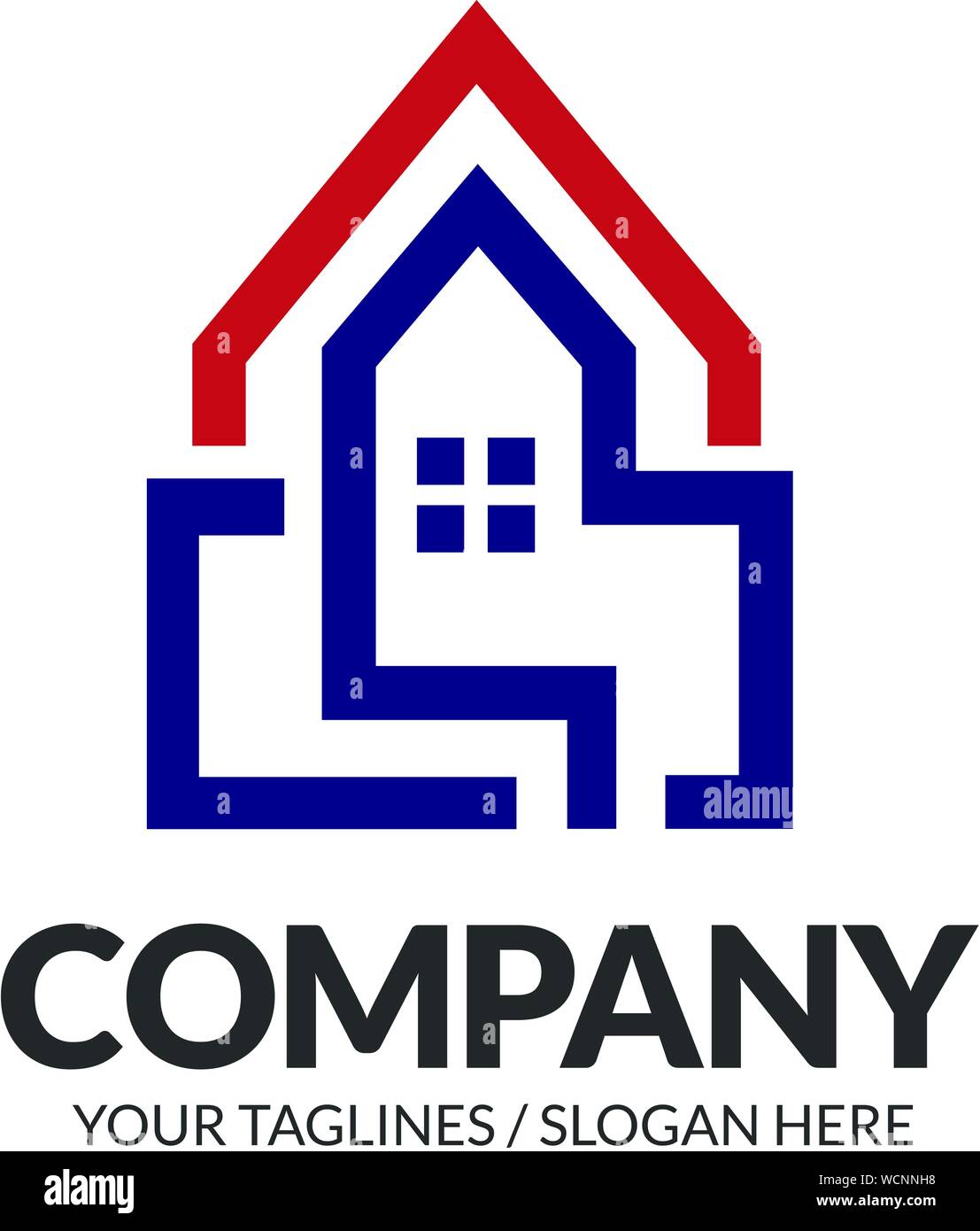 creative Real Estate logo, Property and Construction Logo design Vector ...