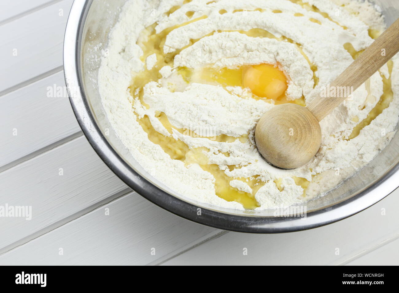 Mixing egg hi-res stock photography and images - Alamy