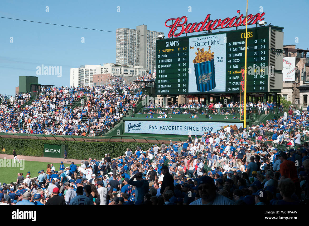 Chicago Major league baseball team the Chicago Cubs and Wrigley Field ...