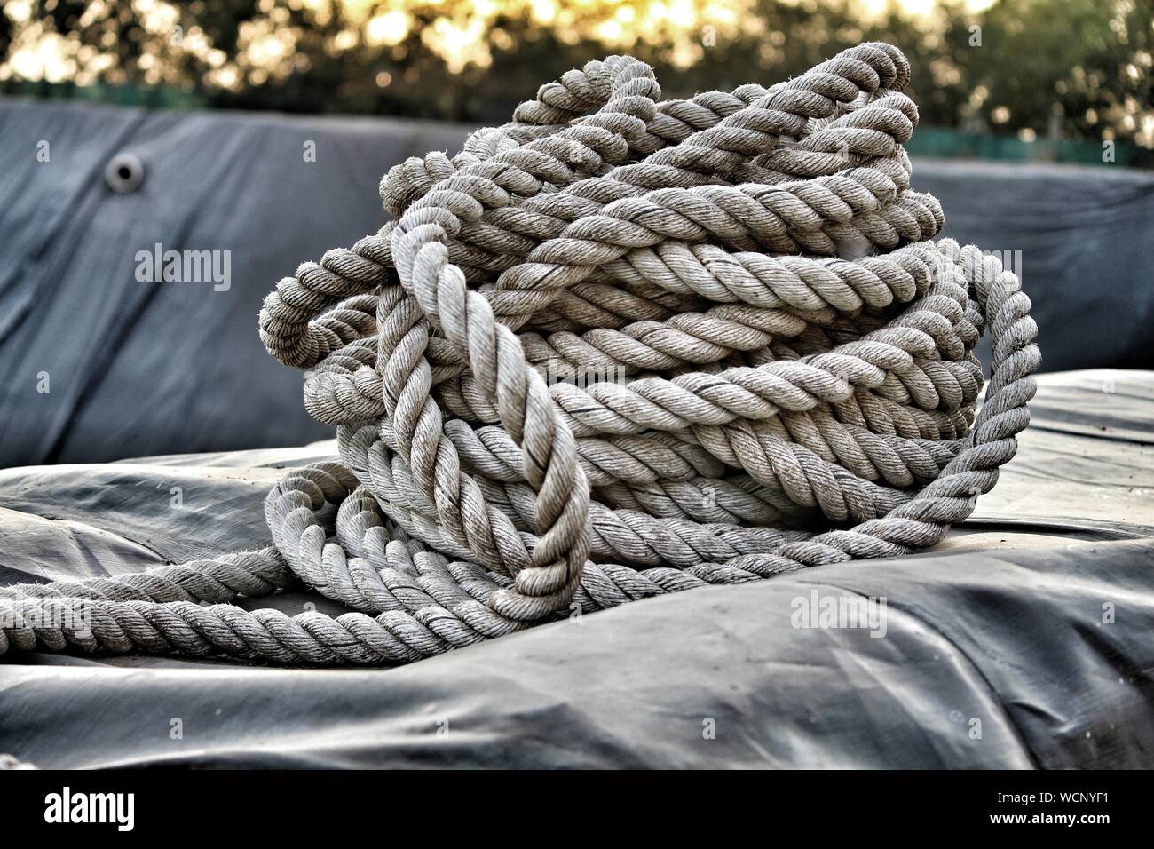 Fabric rope hi-res stock photography and images - Alamy