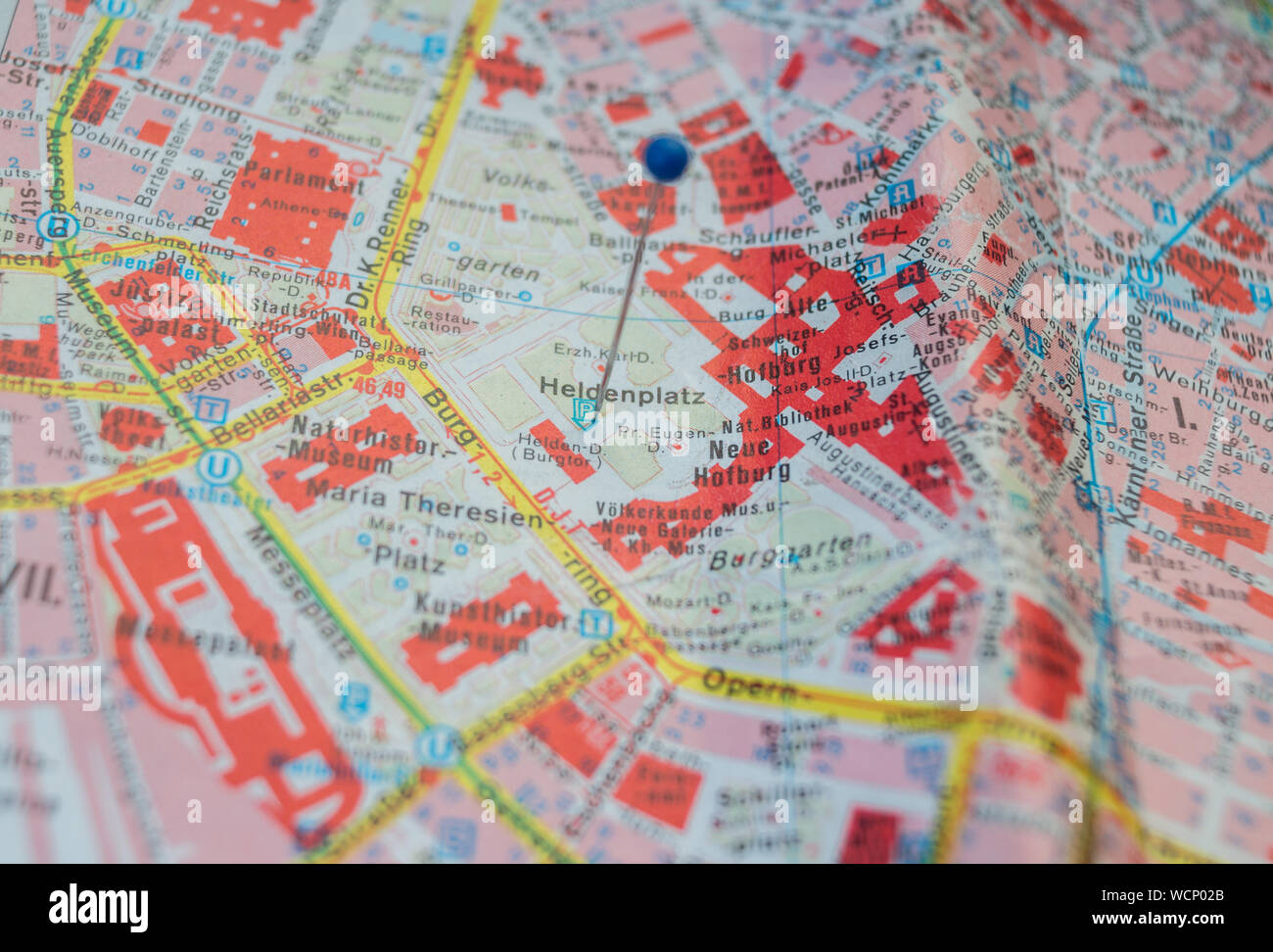 Pin map hi-res stock photography and images - Alamy