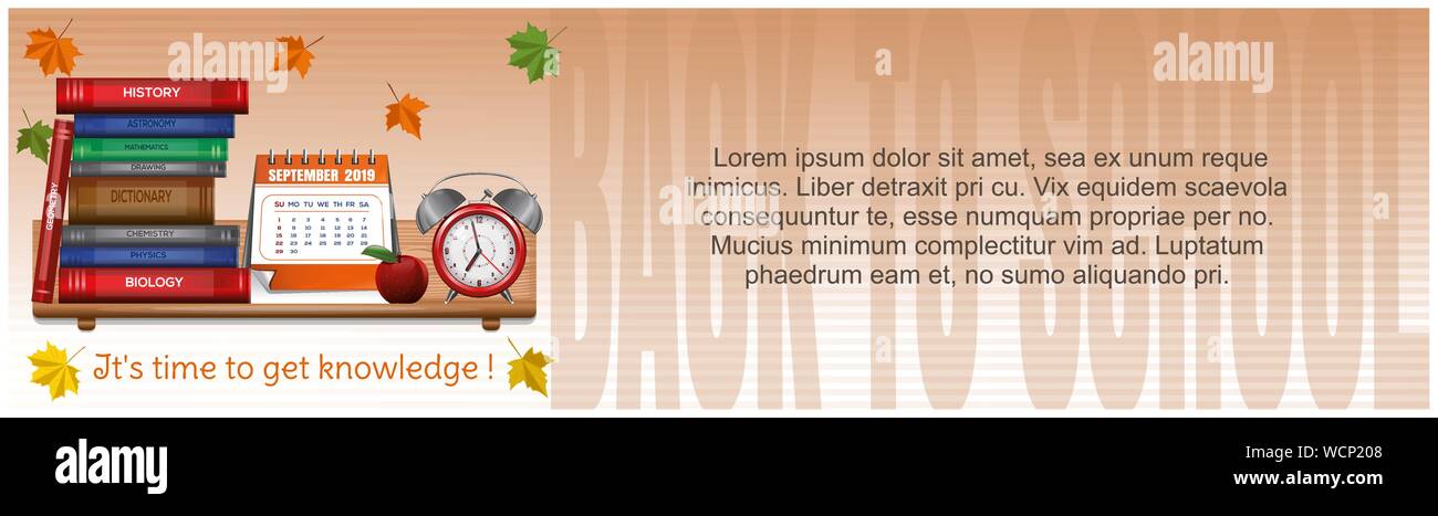 September school Cut Out Stock Images & Pictures - Alamy