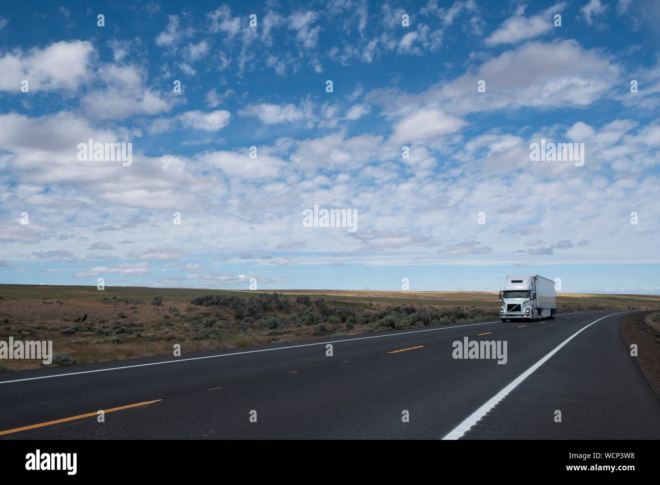 Truck on a rural road hi-res stock photography and images - Alamy