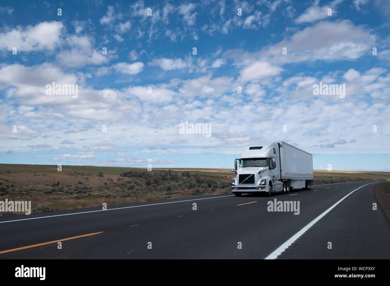 Truck on a rural road hi-res stock photography and images - Alamy
