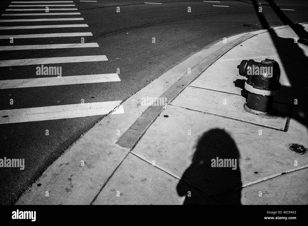 Chicago night view Black and White Stock Photos & Images - Alamy