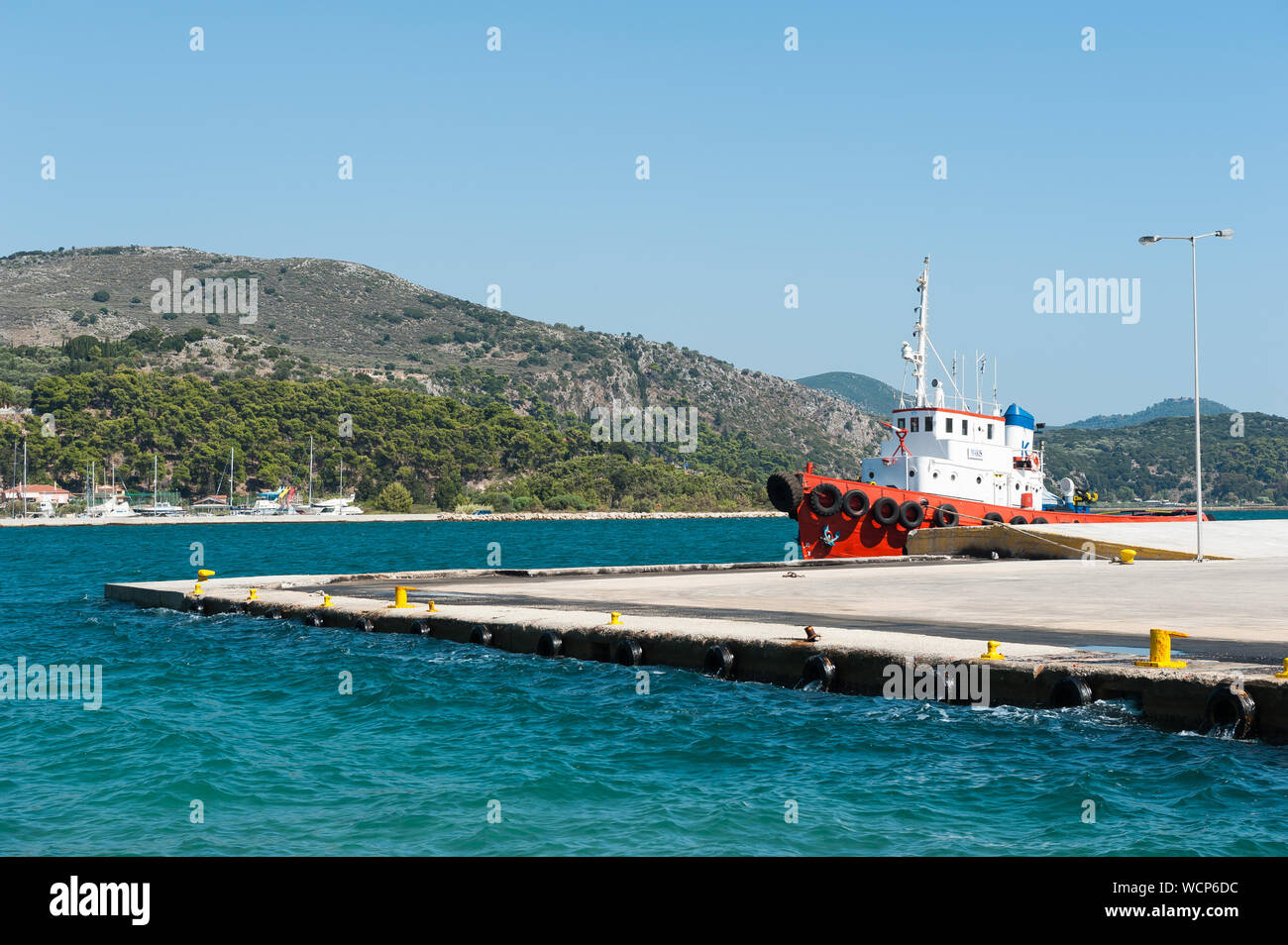 Argostoli harbour kefalonia greece hi-res stock photography and images ...