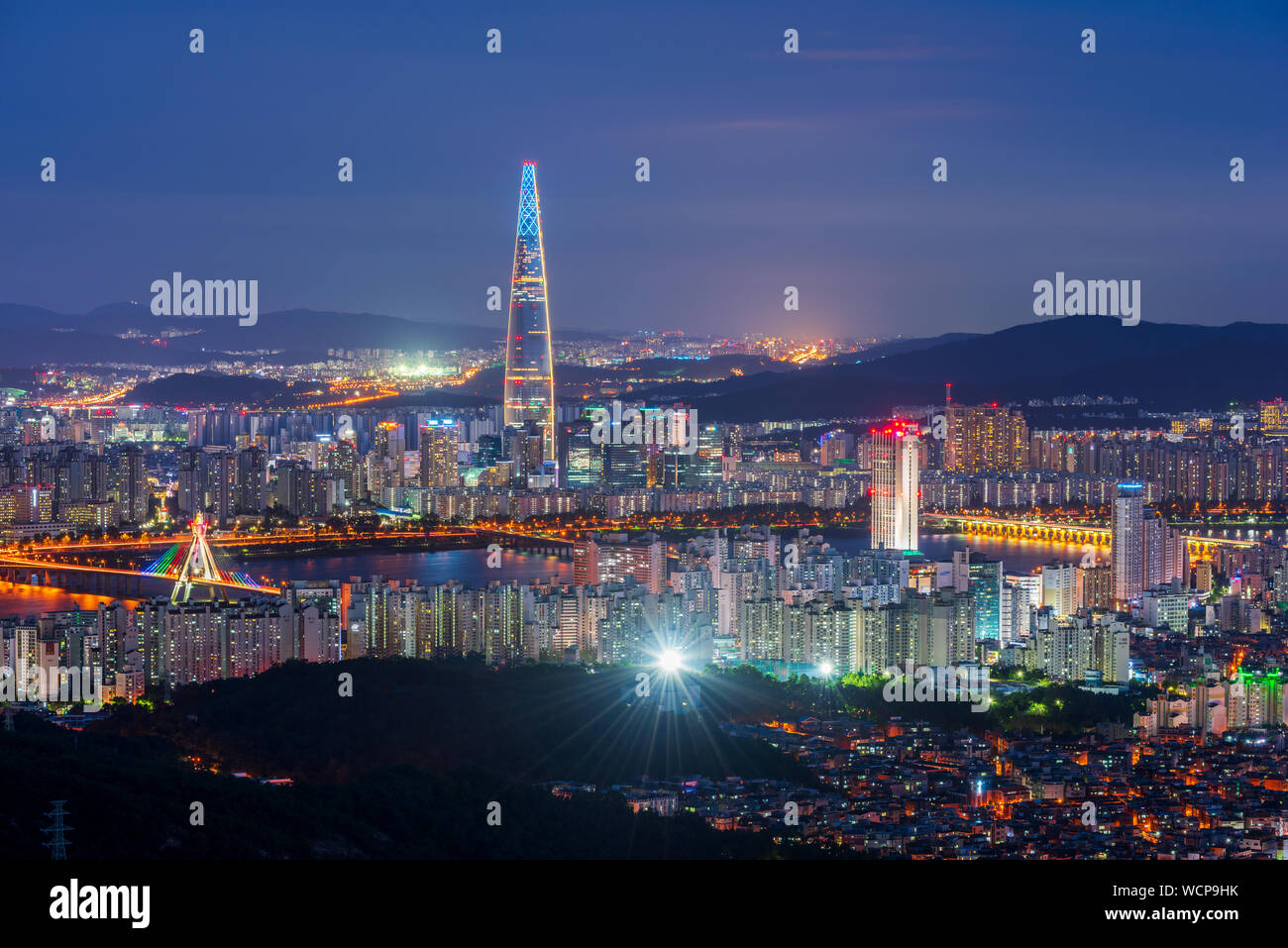 Sunset korea timelapse hi-res stock photography and images - Alamy