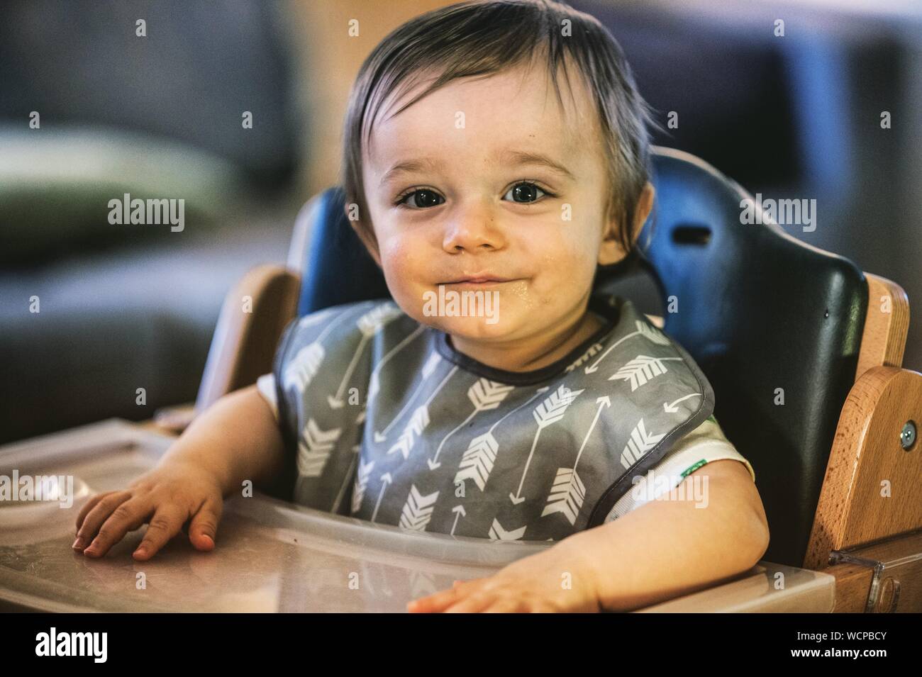 Babies high chair hi-res stock photography and images - Alamy