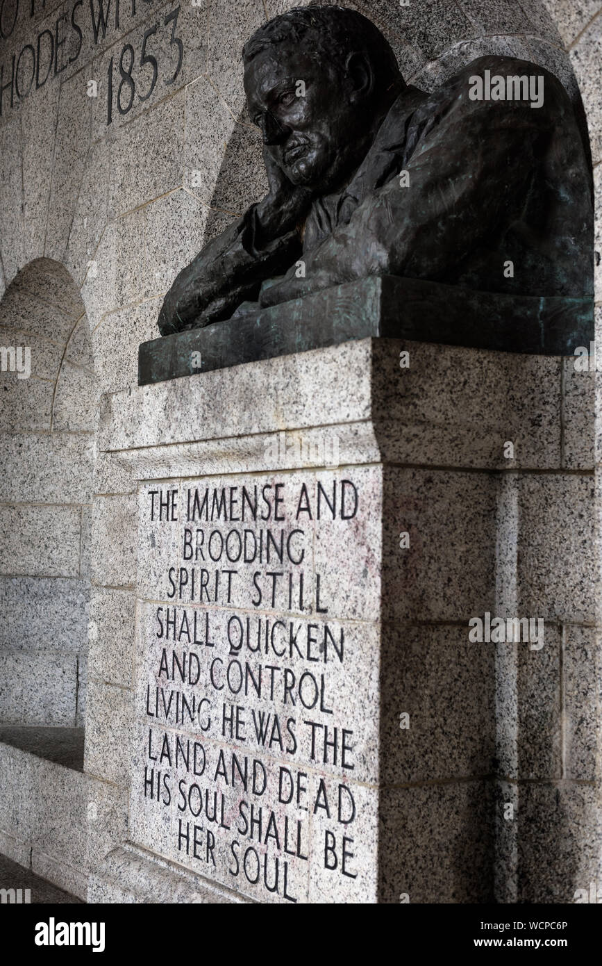 South Africa's Rhodes Memorial on the slopes of Cape Town's Devil's ...