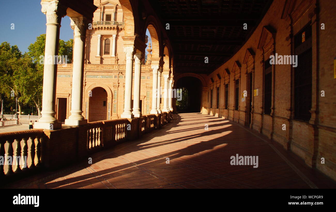 Long corridor column columns High Resolution Stock Photography and ...