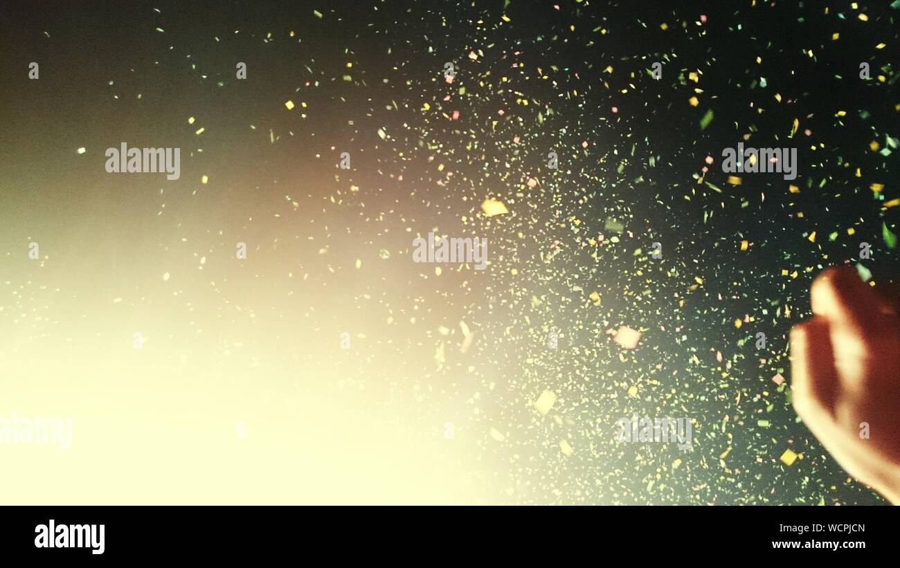 Real confetti hi-res stock photography and images - Alamy