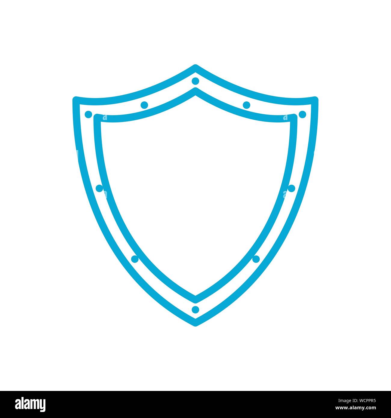 Isolated shield vector design Stock Vector Image & Art - Alamy