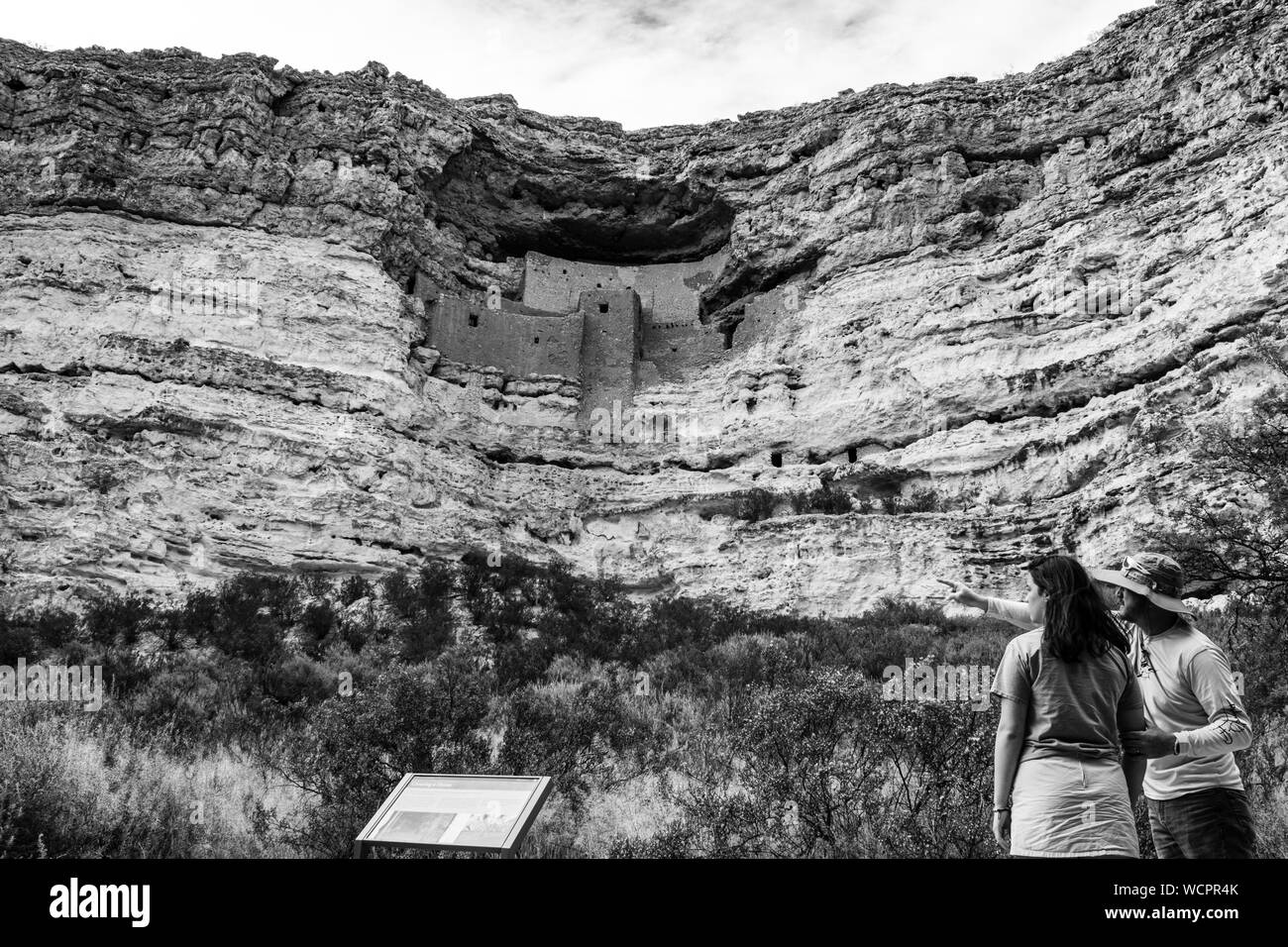 Arizona rock castle Black and White Stock Photos & Images - Alamy