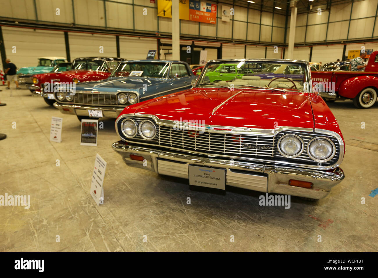 ISTANBUL, TURKEY - JUNE 29, 2019: Chevrolet Impala display at Istanbul ...