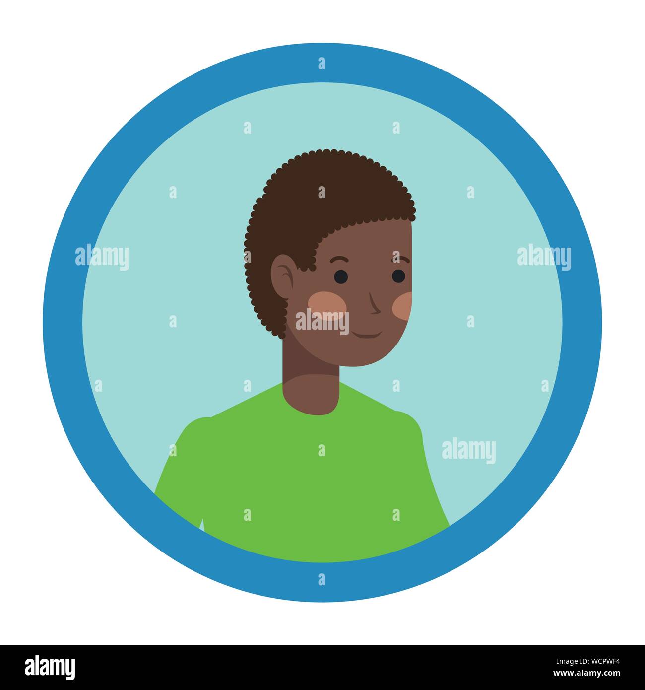 Isolated avatar man vector design Stock Vector Image & Art - Alamy