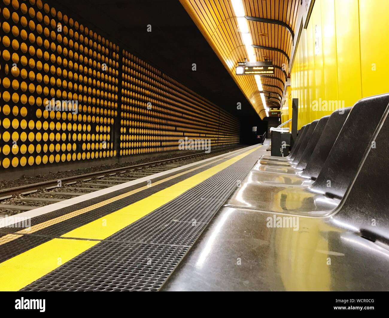 Subway Station Seats High Resolution Stock Photography and Images - Alamy