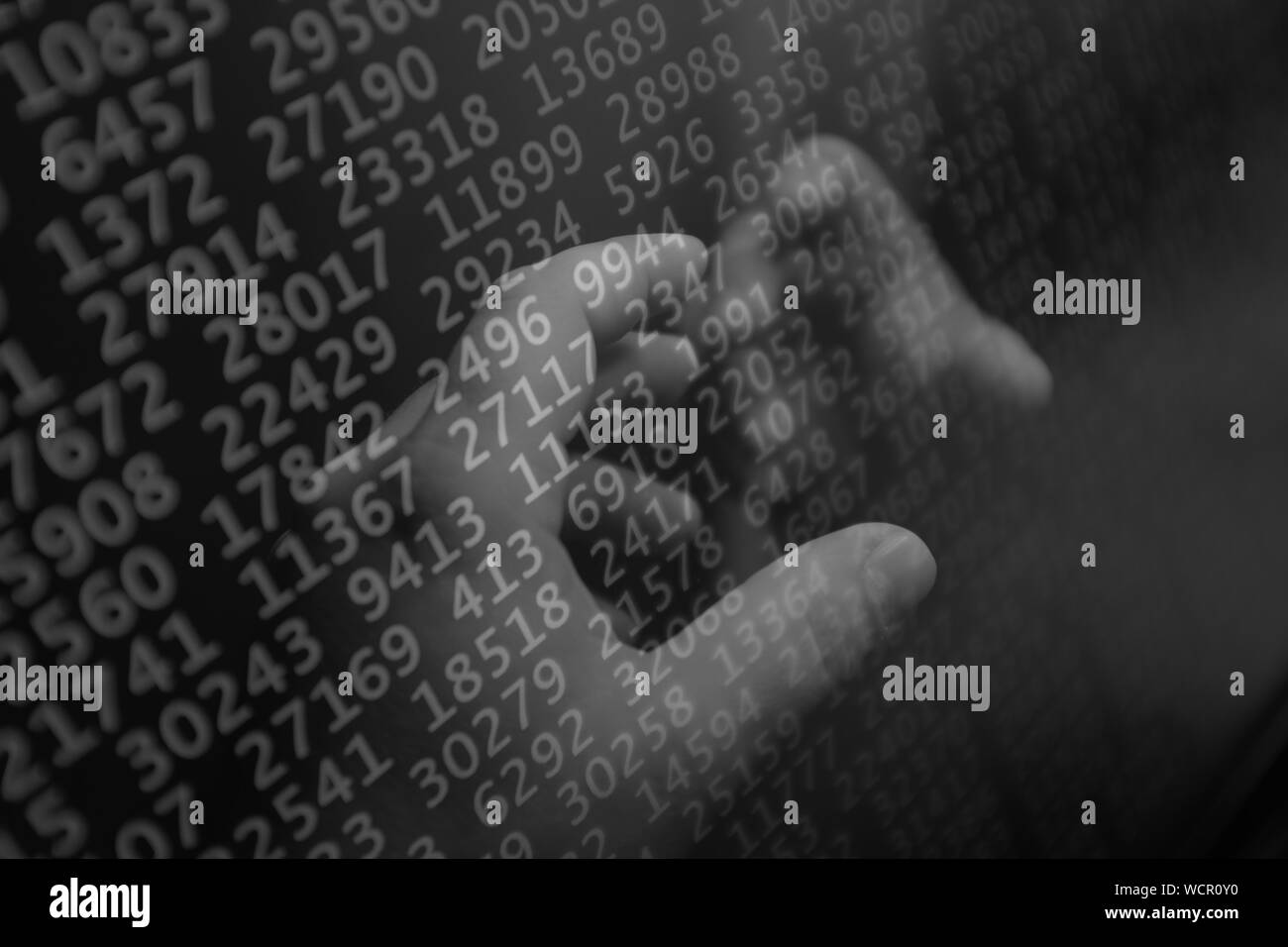 Digital human binary hi-res stock photography and images - Alamy