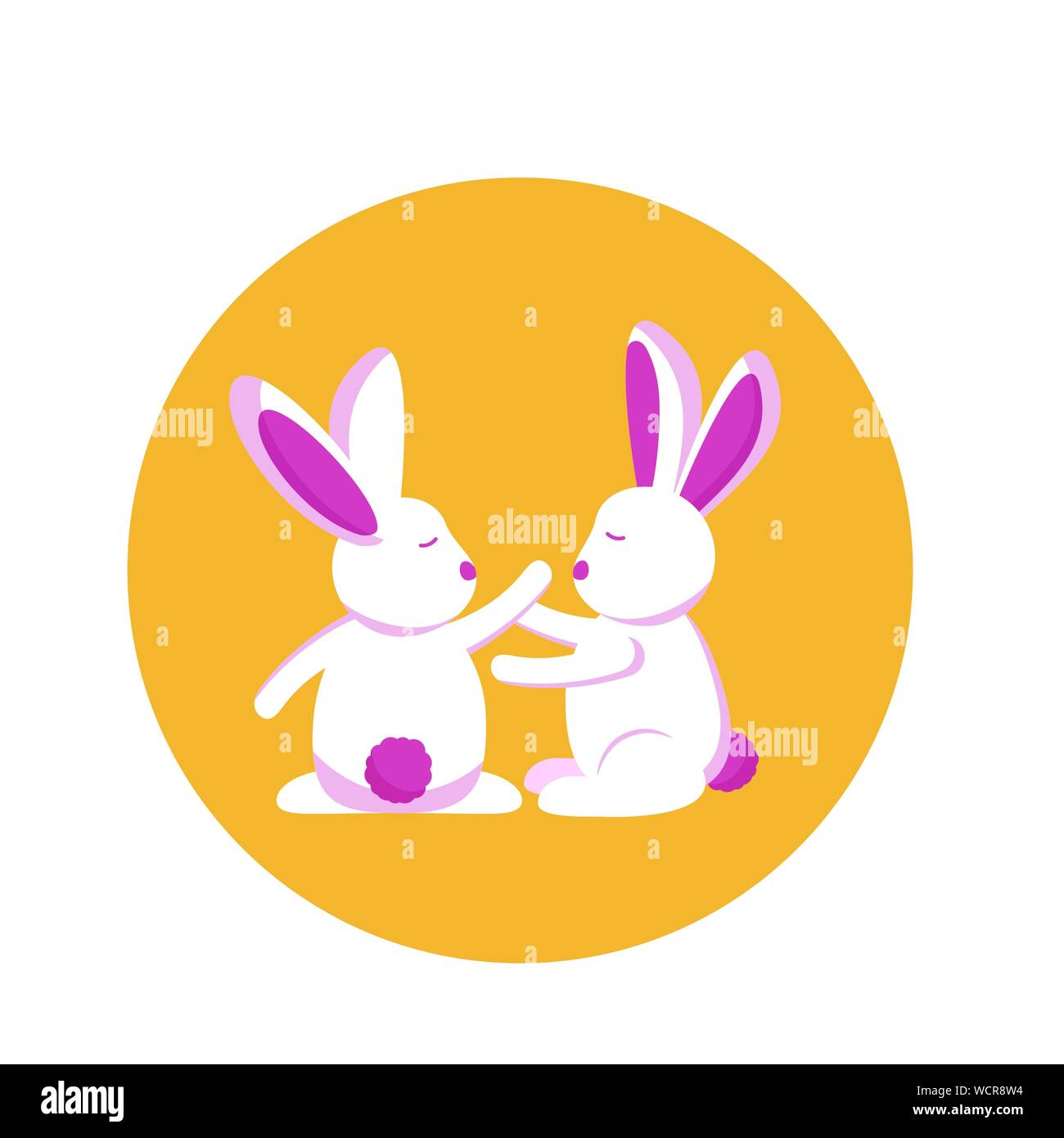 Isolated rabbits cartoon vector design Stock Vector Image & Art - Alamy