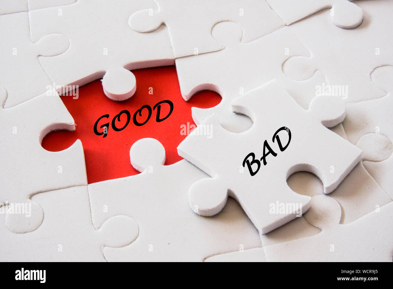 Jigsaw text hi-res stock photography and images - Alamy