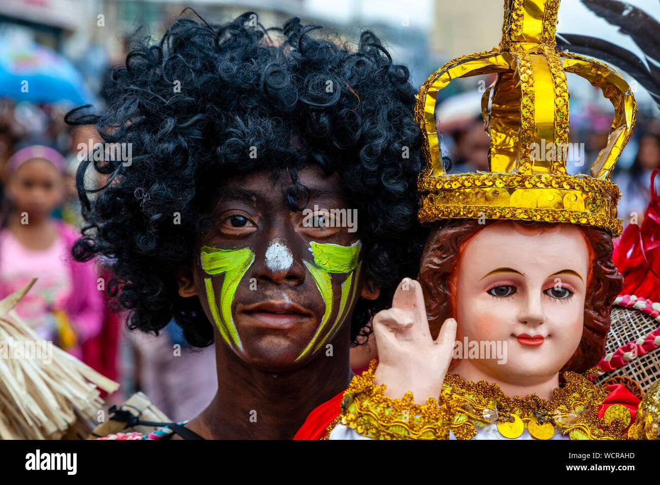 The Fluvial Procession, Dinagyang Festival, Iloilo City, Panay Island ...