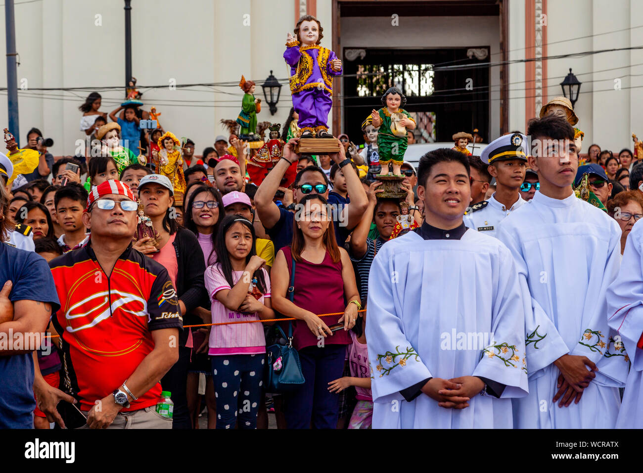 Dinagyang Festival Iloilo Panay Island High Resolution Stock ...