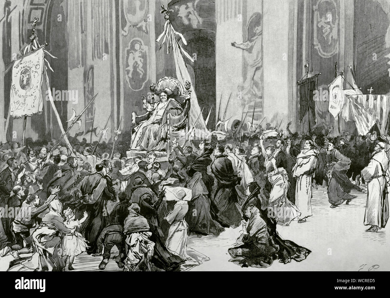 Pope Pius IX (1792-1878). Born Giovanni Maria Battista Pellegrino ...