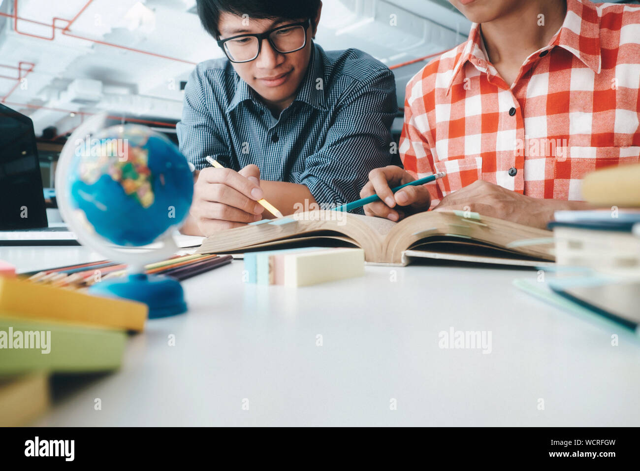 Desk studying hi-res stock photography and images - Alamy