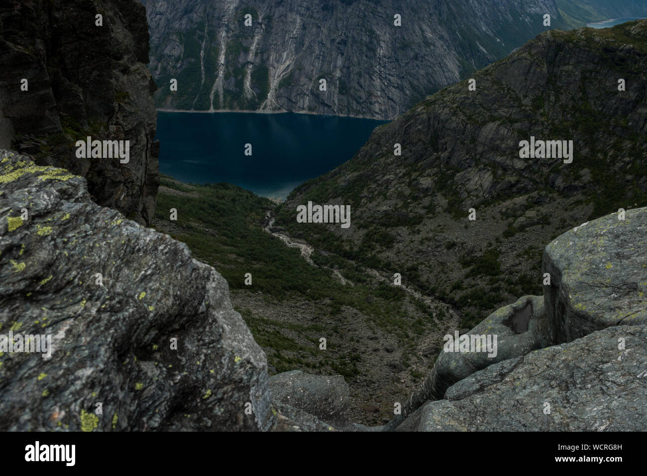 Hike to Trolltunga, Odda, Sørfjord Norwegen, Scandinavia, 14km hike ...