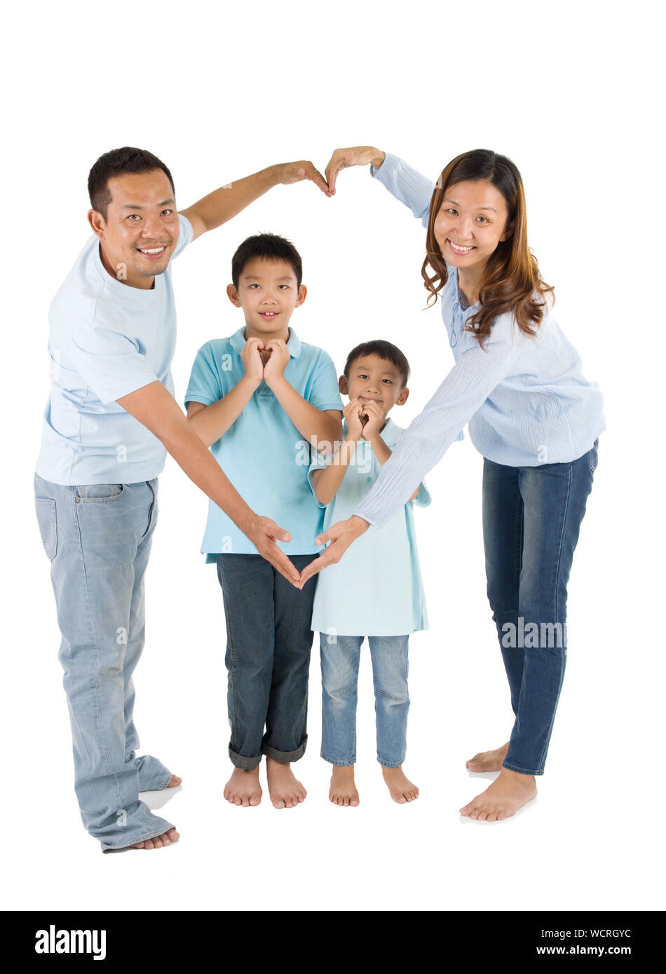 Shapes with hands hi-res stock photography and images - Alamy