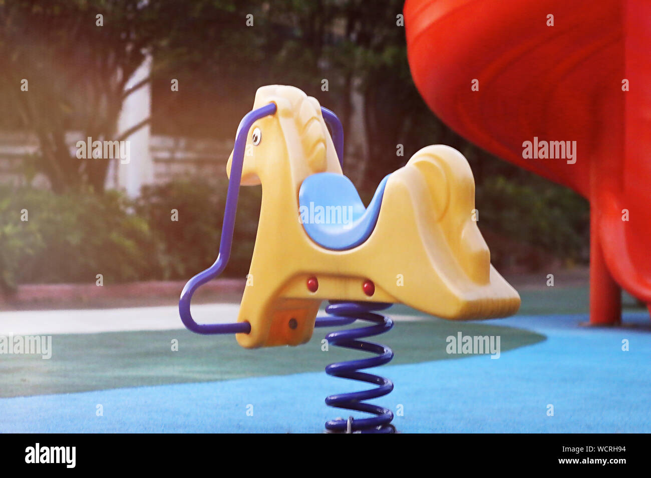 Man and toy horse hi-res stock photography and images - Alamy