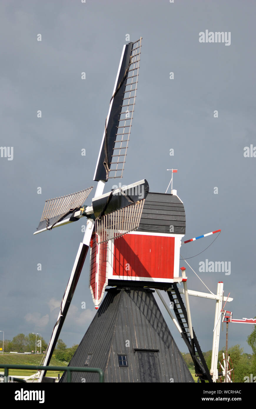 Windmill near Utrecht, Holland Stock Photo - Alamy