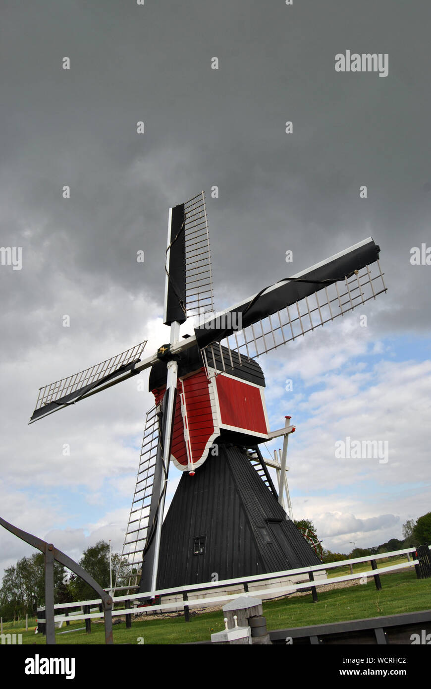 Windmill near Utrecht, Holland Stock Photo - Alamy