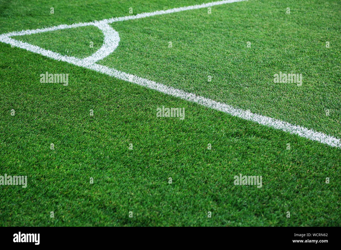 Corner of soccer field hi-res stock photography and images - Alamy