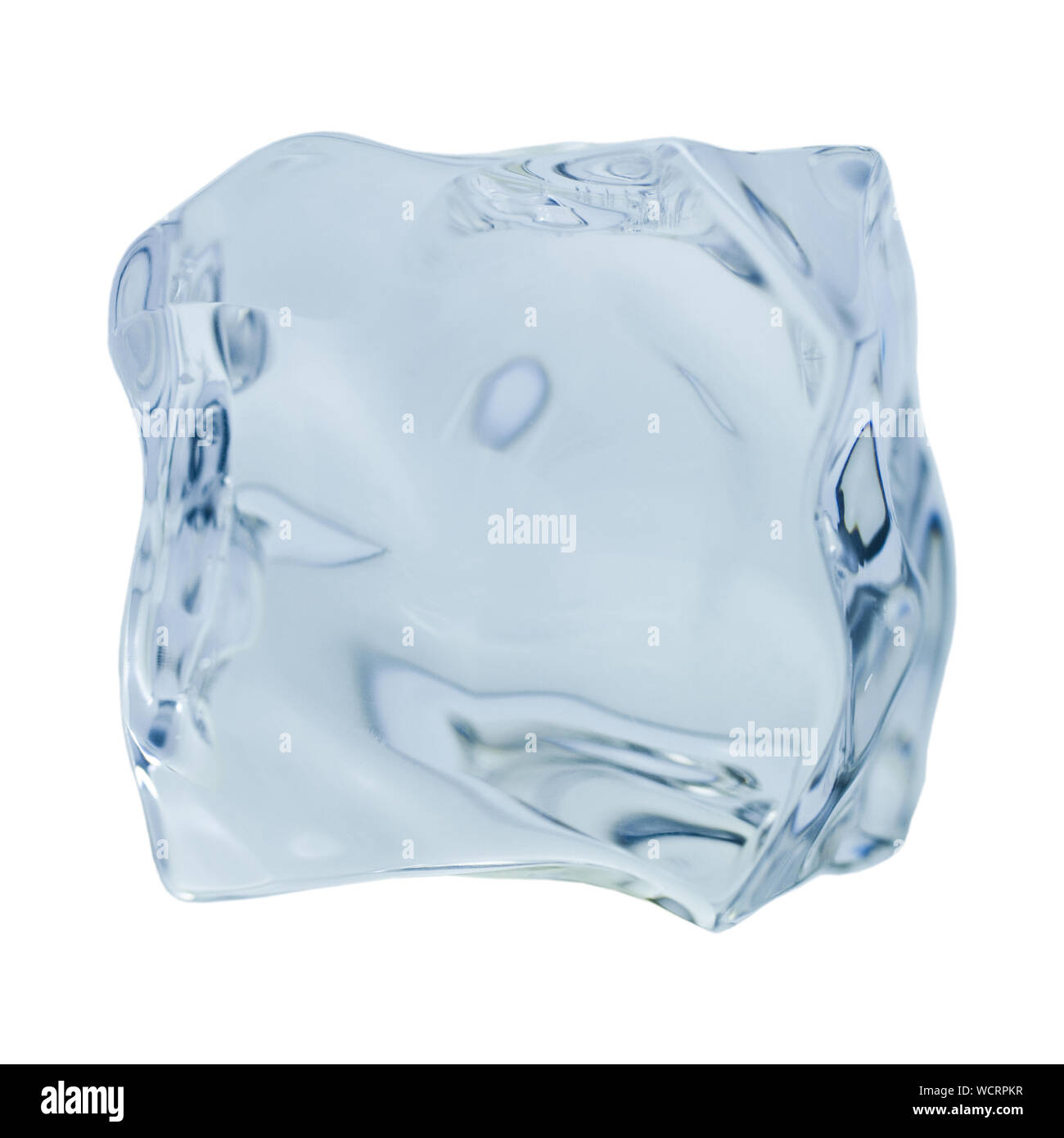 Ice, white background Cut Out Stock Images & Pictures - Alamy