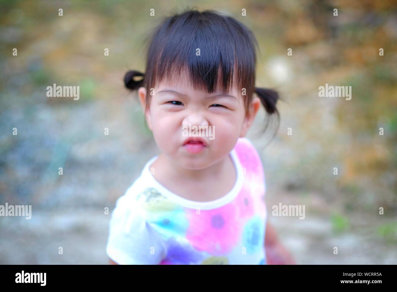 Girl making cute face hi-res stock photography and images - Alamy