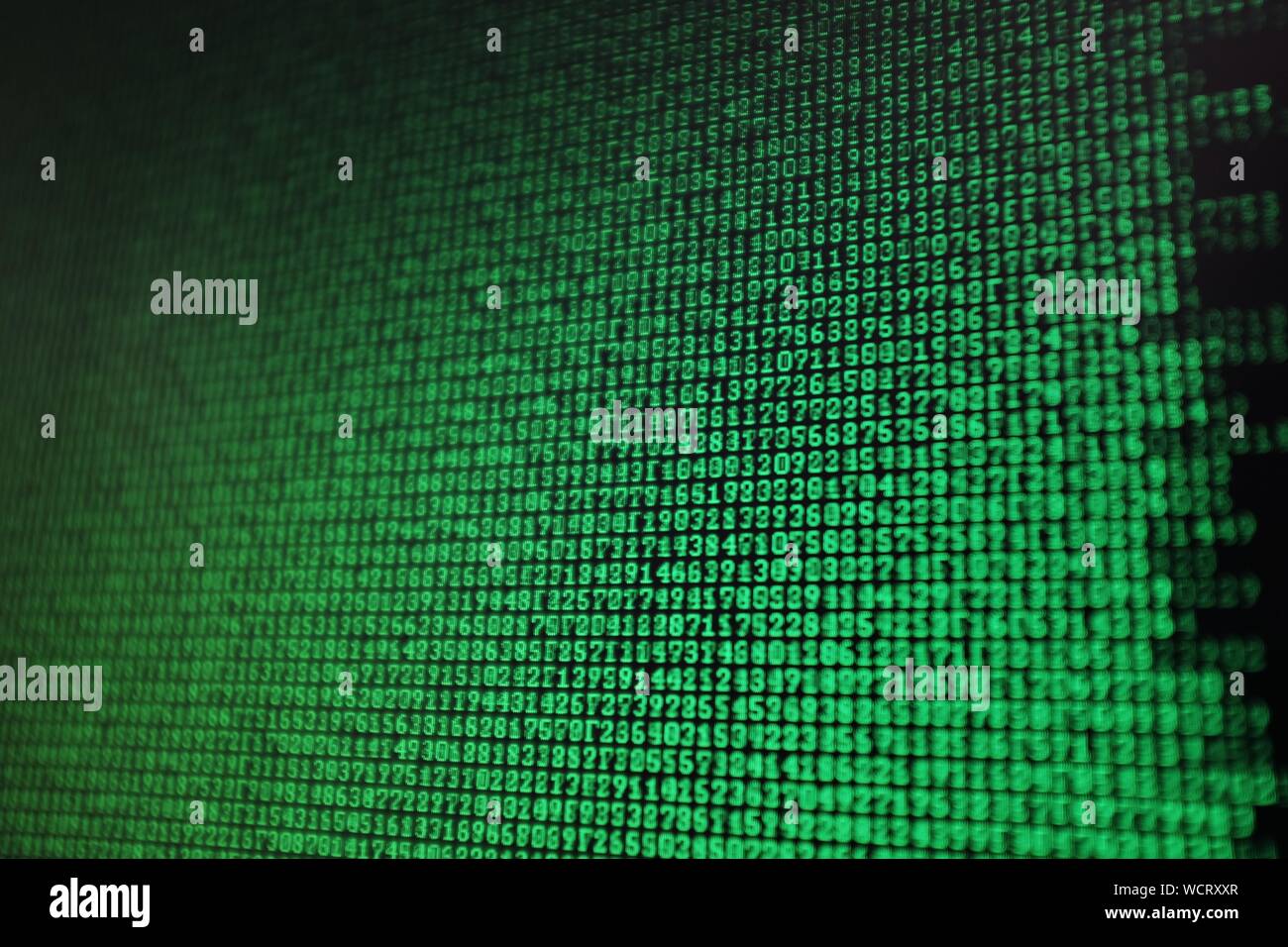 Black code hi-res stock photography and images - Alamy