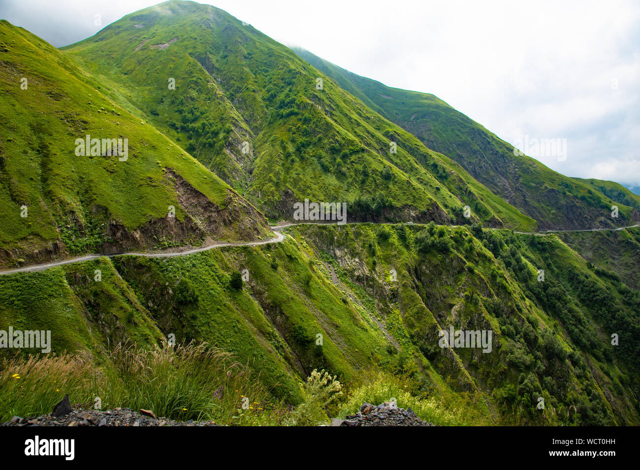 Tusheti road hi-res stock photography and images - Alamy